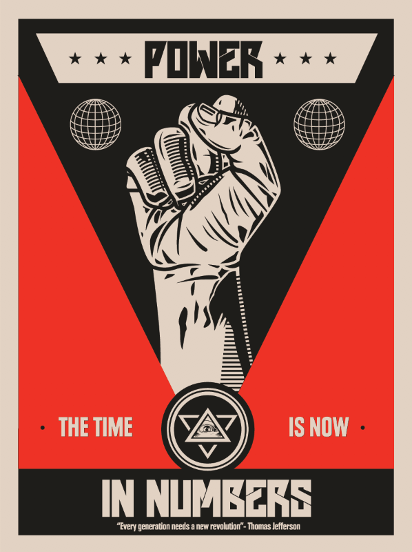 REPREZENT CLOTHING — Power in Numbers tee