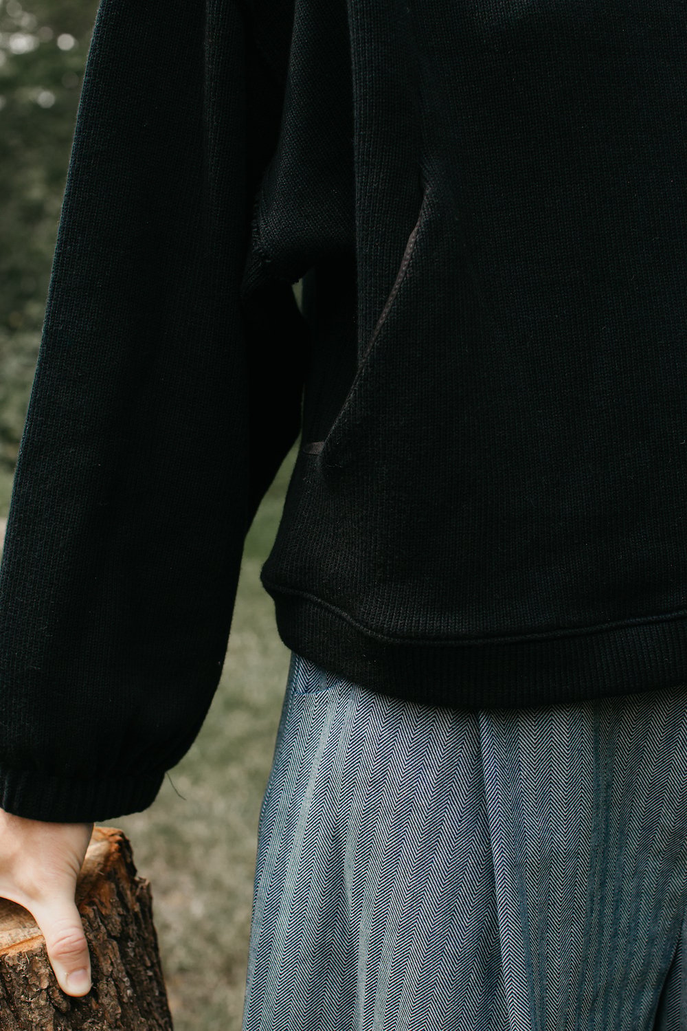 Sandwina sweater in copper / ANNA BROWN
