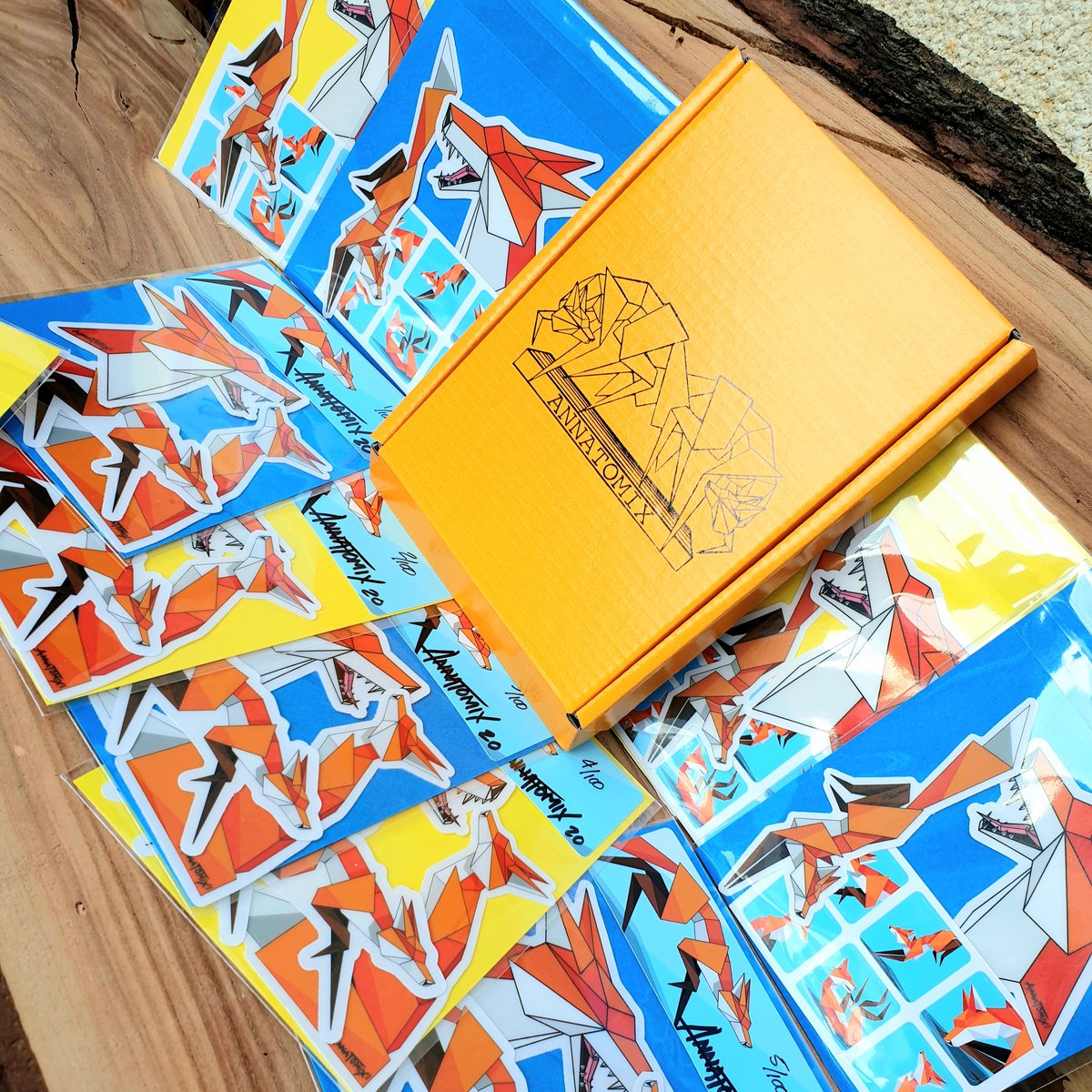 Limited Edition Transparent Sticker Pack / ANNATOMIX