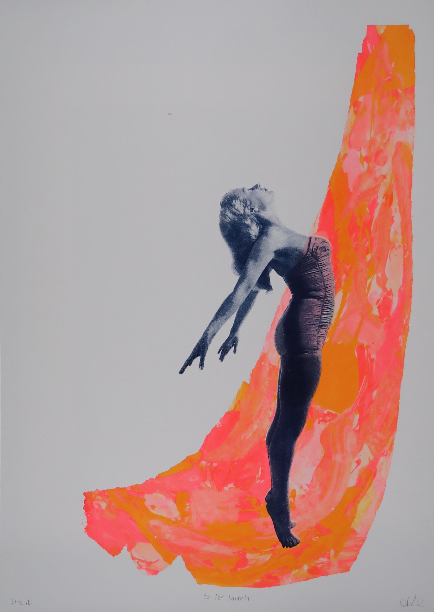 Go For Launch -last artist proof | Amy Gardner Art