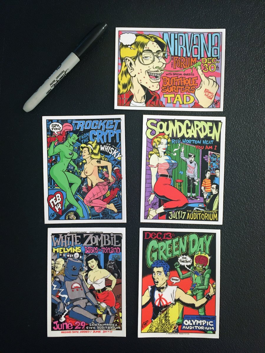 COOP Sticker Pack #13 "Gigposters" | The Art Of Coop