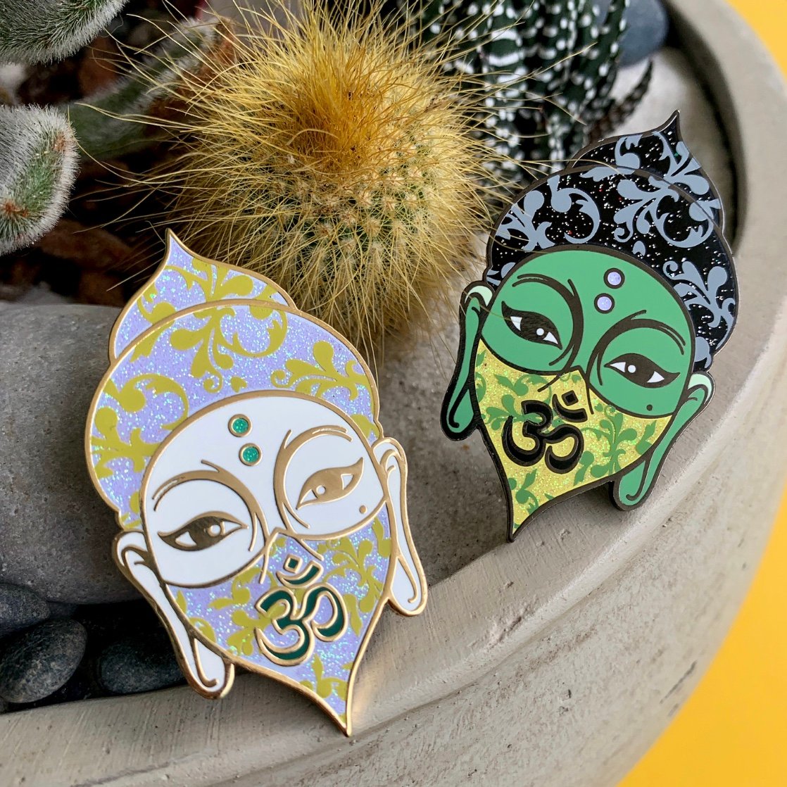 BUDDHA PIN SET (BOTH PINS) | Ramos Originals