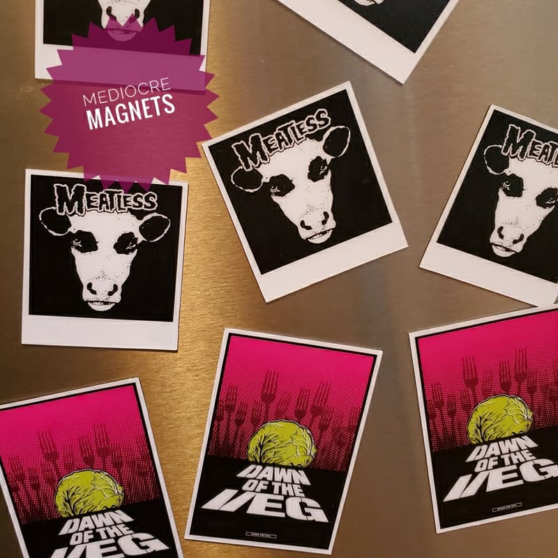 Mediocre Magnets / Goods And Evil Brand Clothing