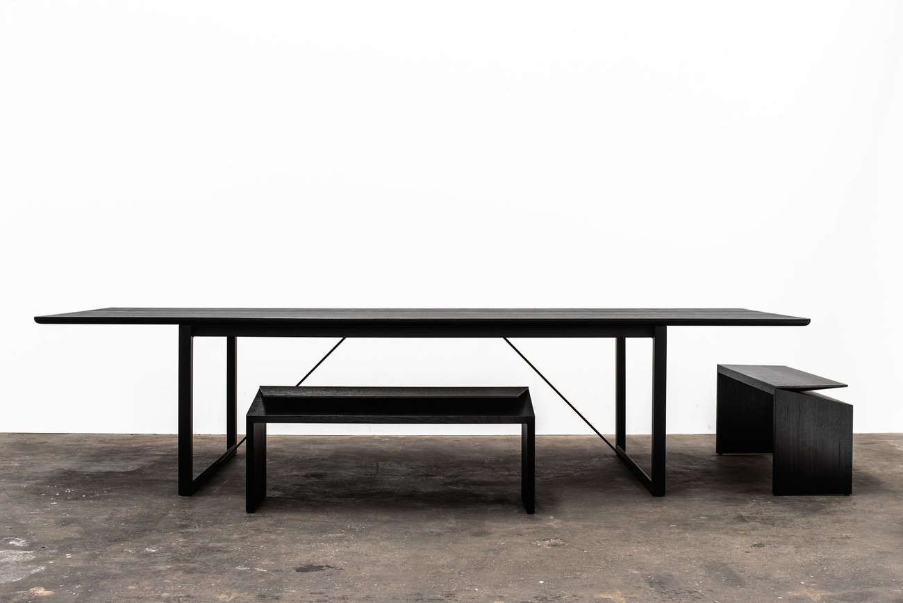 BLACK COW DINING TABLE | Simon Ancher Studio