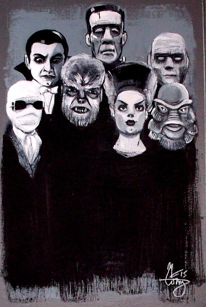 Universal Monsters 5x7 | El Gato Gomez