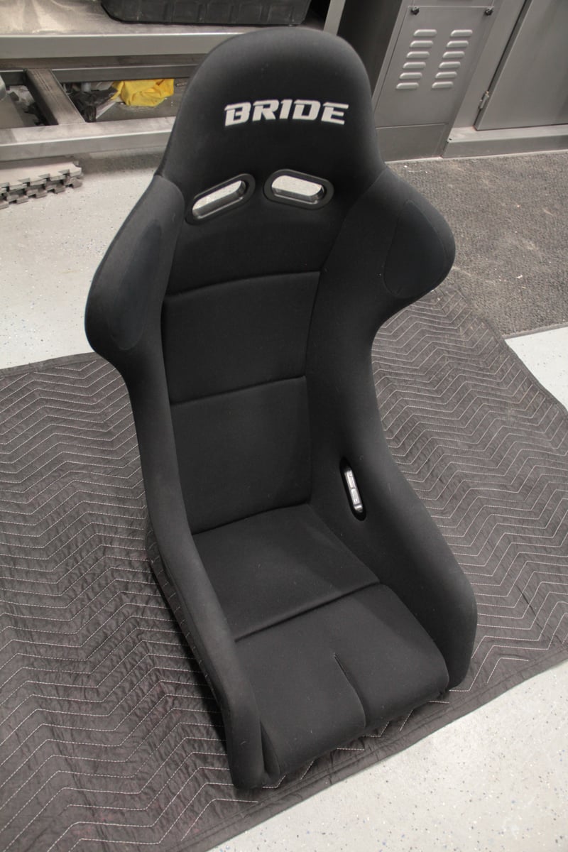 Bride Zeta III 3 GENUINE FIA racing seat black/ dark sparkle back ...
