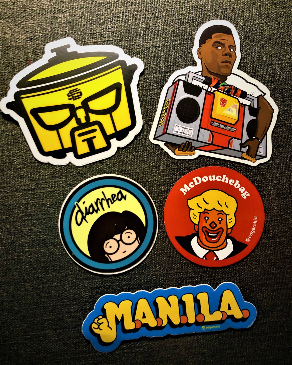 EdGAR Skid Sticker Pack | EdGAR Skid