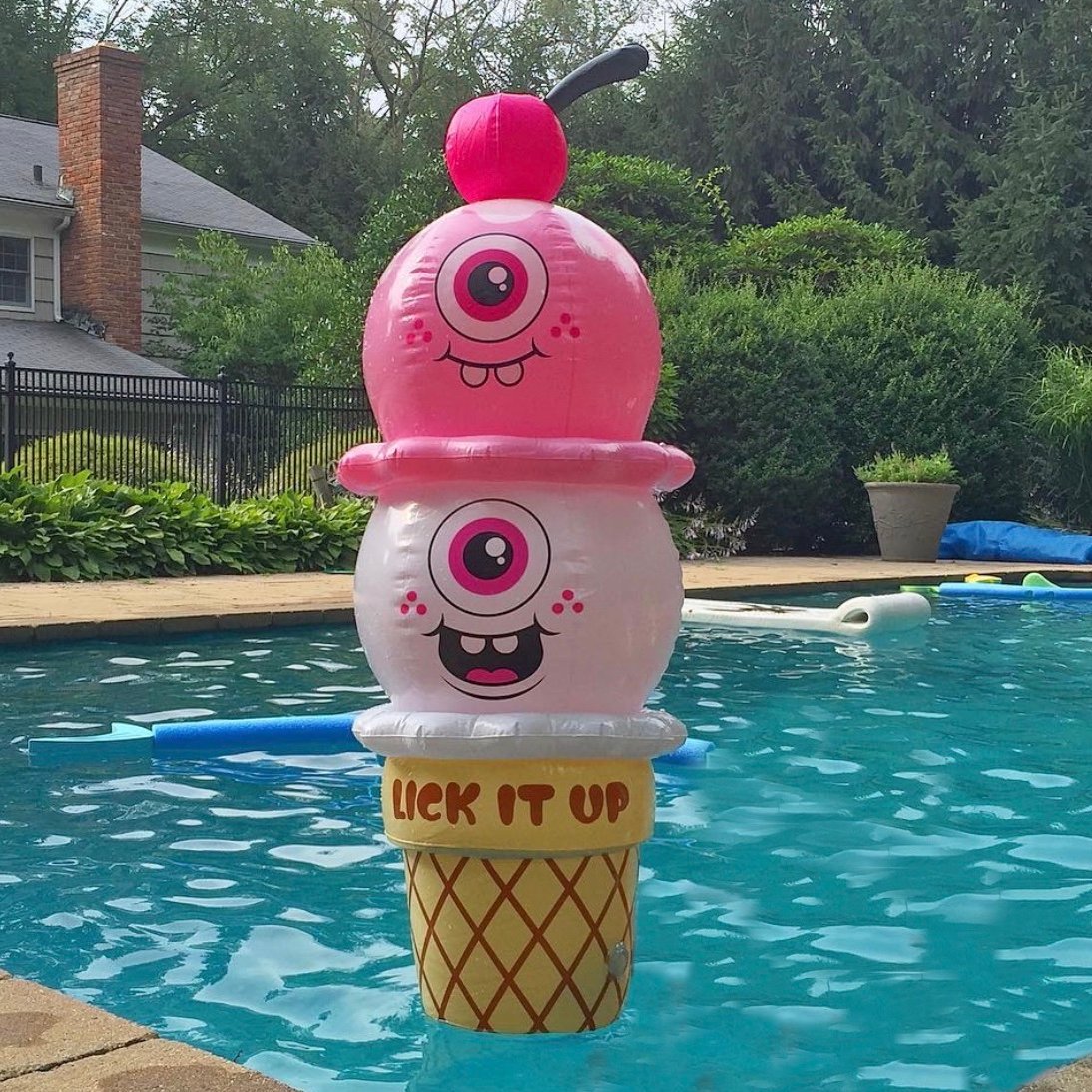 Buff Monster Ice Cream Inflatable 52 inches | Earth Nest