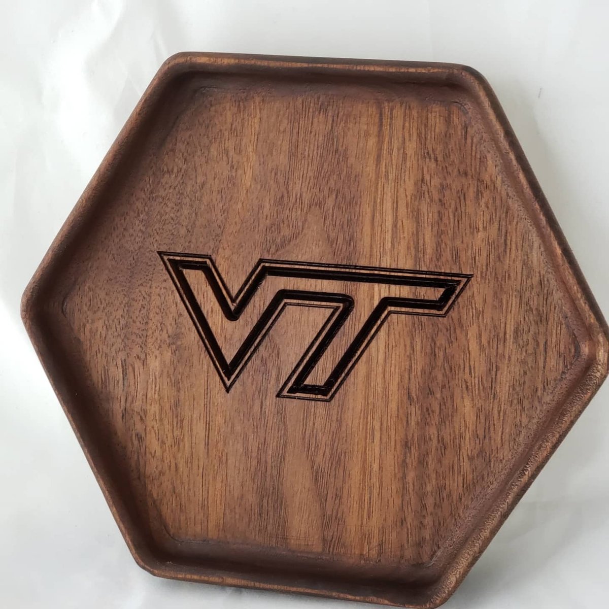 Hexagonal catch tray | MADE Woodworks