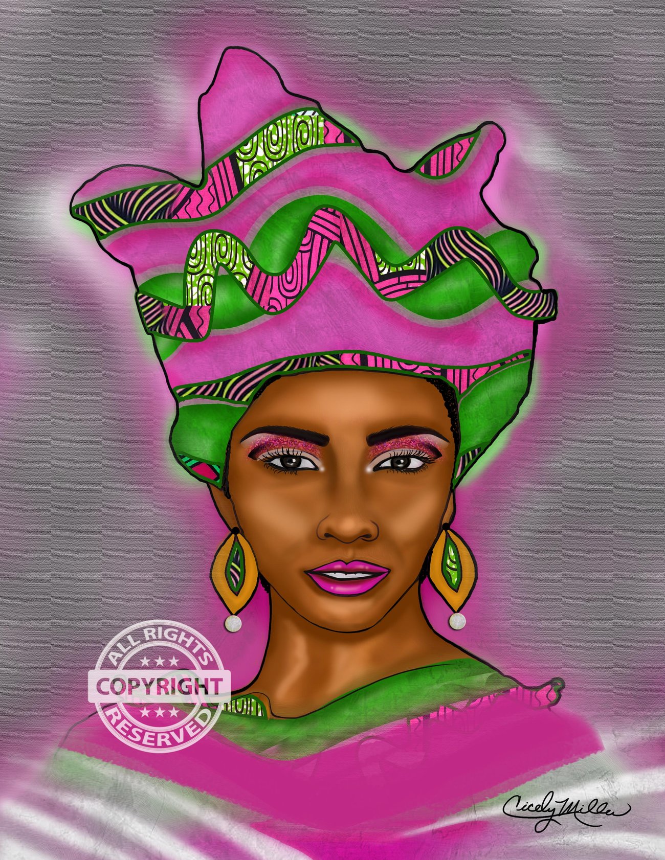 NUBIAN QUEEN | 3D Virtual Art Gallery and Fundraiser