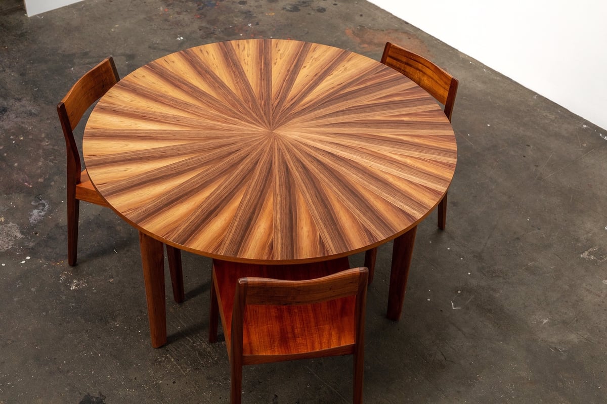 SUNBURST DINING TABLE | Simon Ancher Studio
