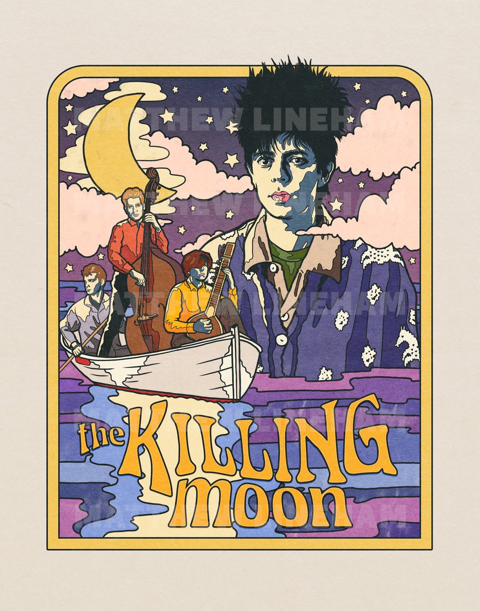 The Killing Moon Art Print | M. Lineham Art