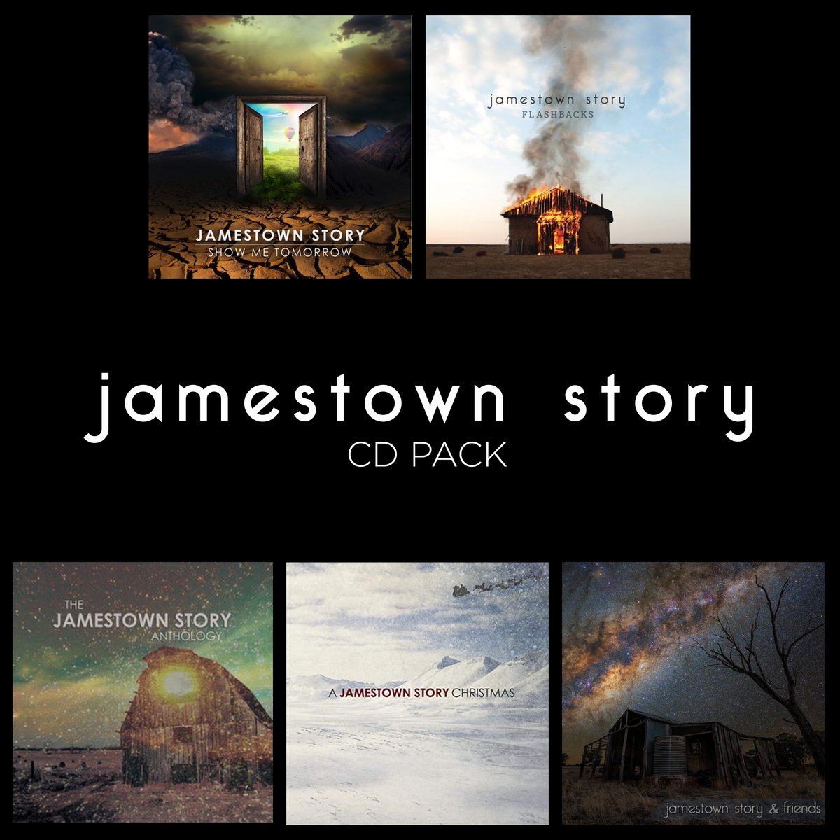 Jamestown Story Merch Store — CDs