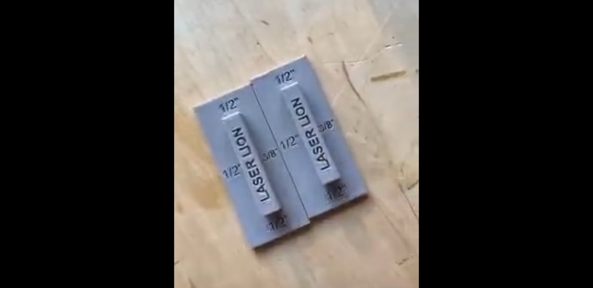 LASER LION — DOOR & WINDOW TRIM SADDLE SQUARES