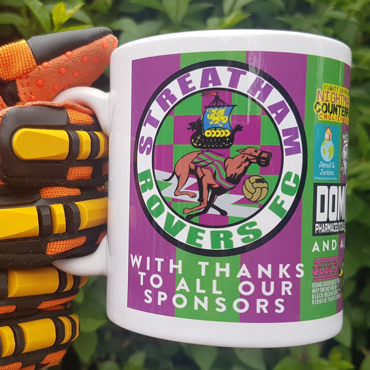Streatham Rovers FC "With Thanks To All Our Sponsors" Mug | Bastardo Sports