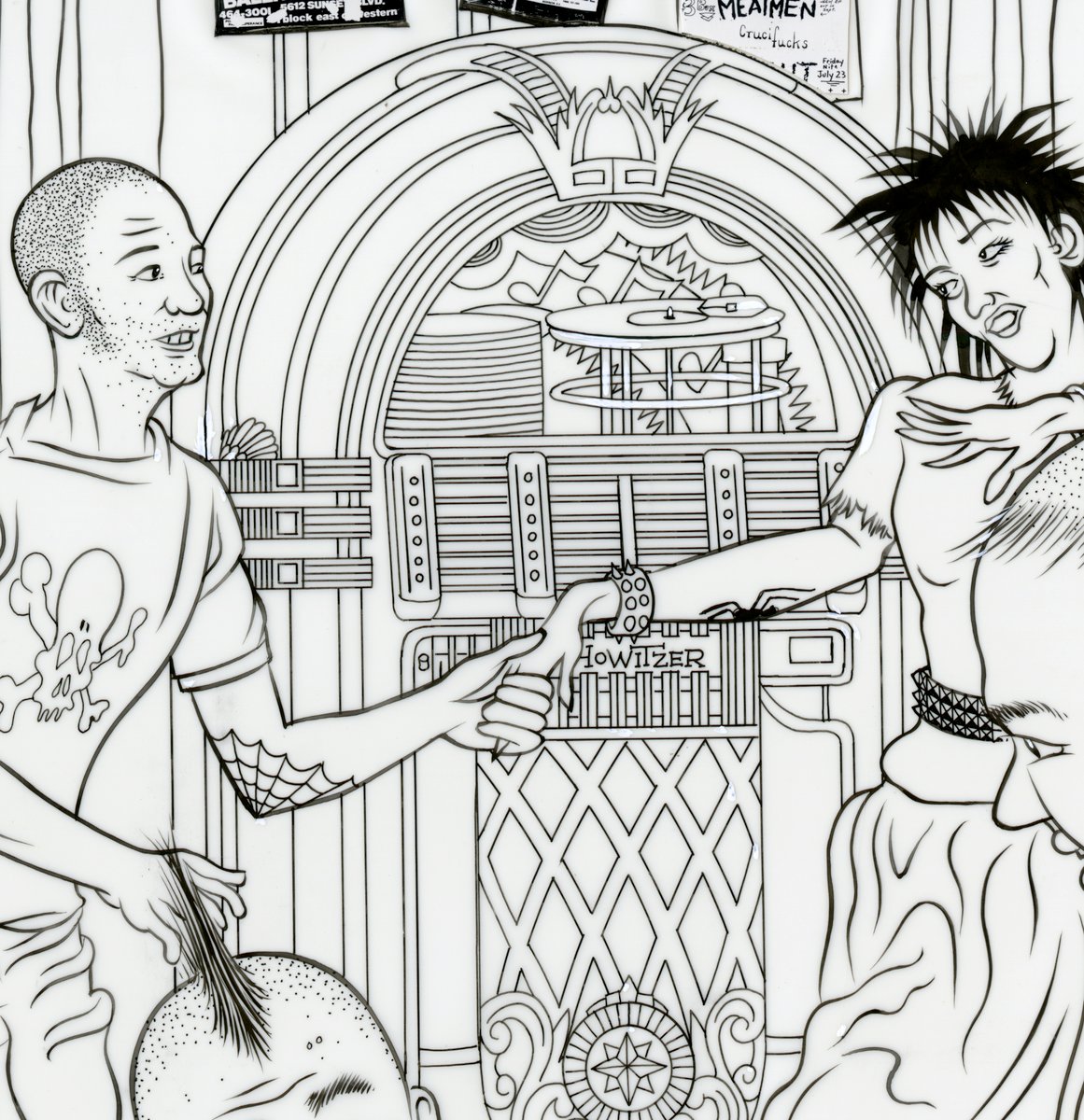 punk rock coloring book