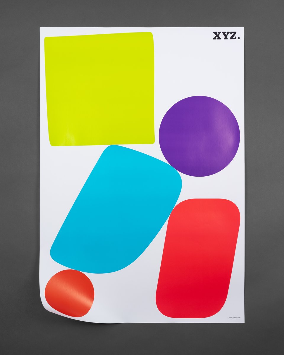 XYZ Type poster | XYZ Type