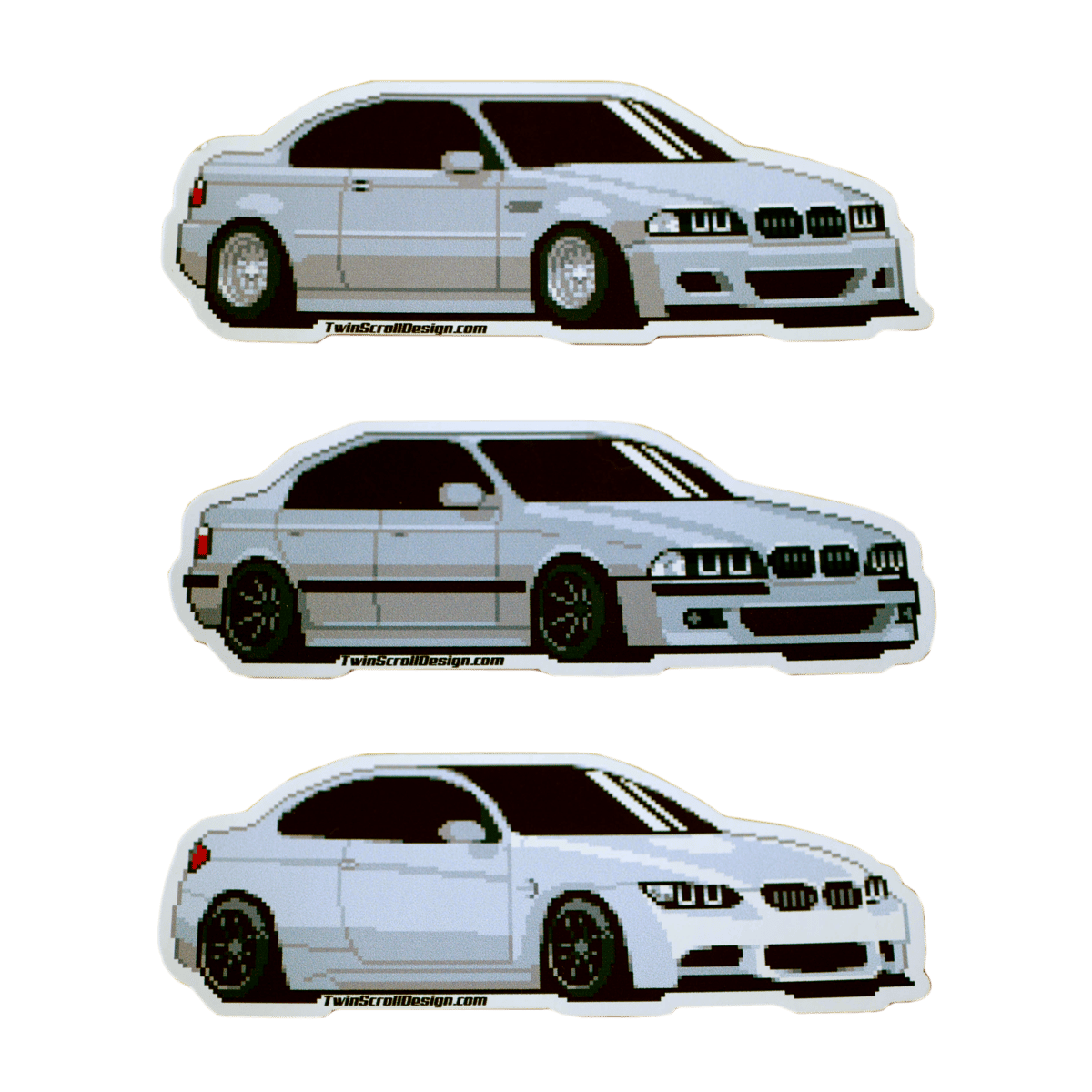 e46 // e39 // e92 sticker pack | twinscrolldesign