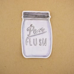 "Pen Flush" Sticker Kit (Pack of 3 + Recipe Card) | The Well-Appointed ...