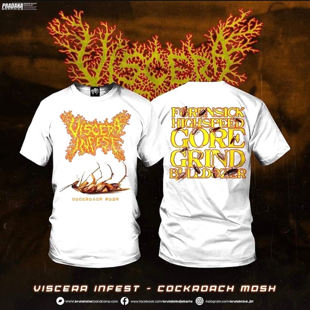 Viscera Infest -Cockroach Mosh /Forensick Highspeed Goregrind Bulldozer ...