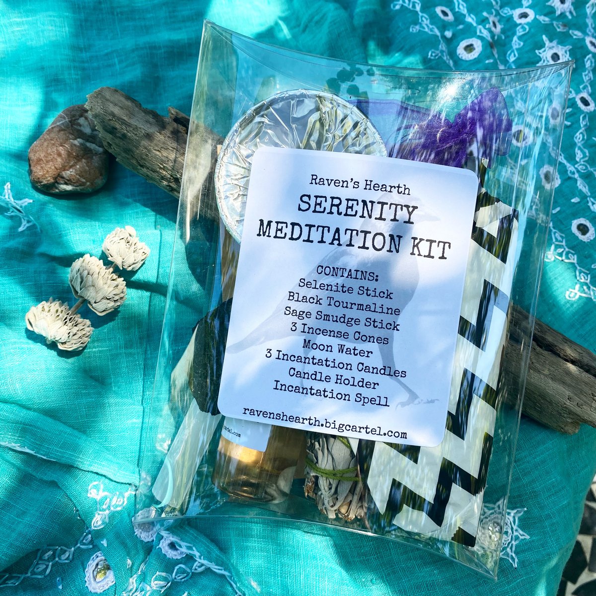 SERENITY Meditation Kit | Raven's Hearth