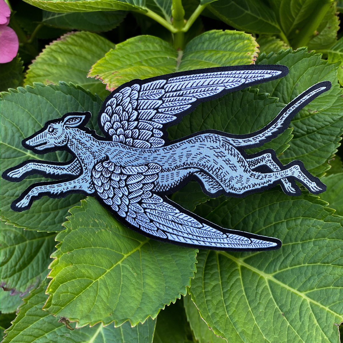 Flying hound fabric patch | Houseofhawks