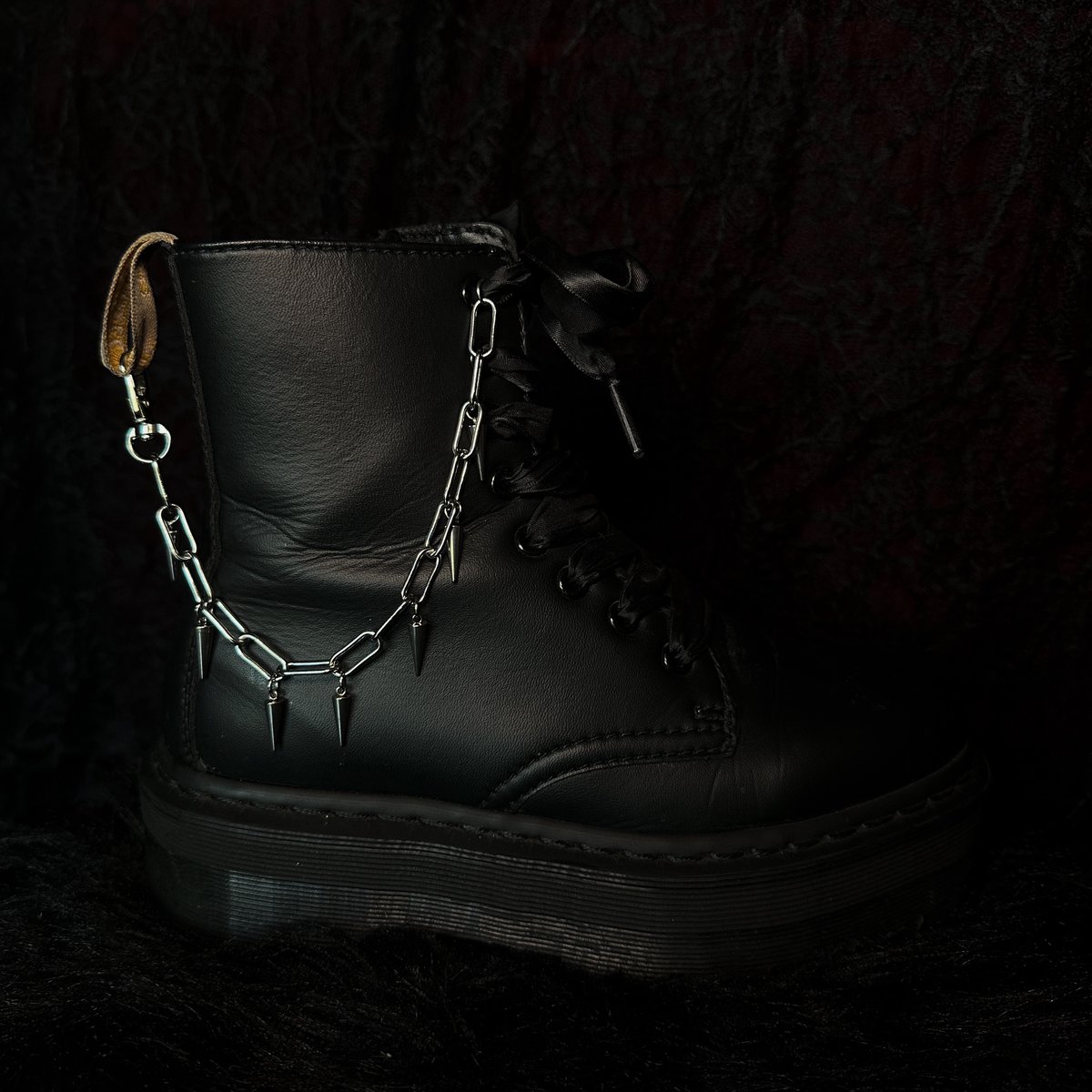 Spiked Boot Chain | A Whole New Witch