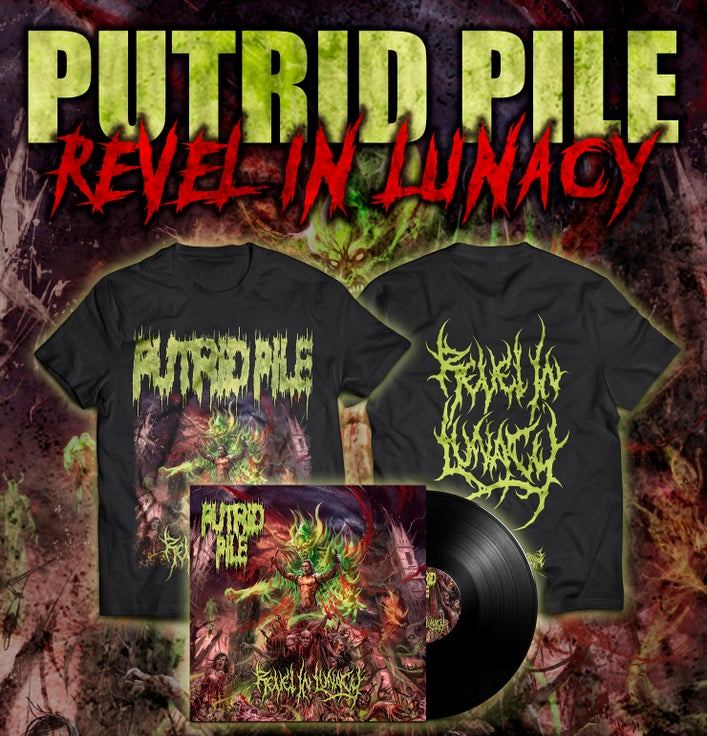 PATHOLOGICALLY EXPLICIT — PUTRID PILE-REVEL IN LUNACY LP