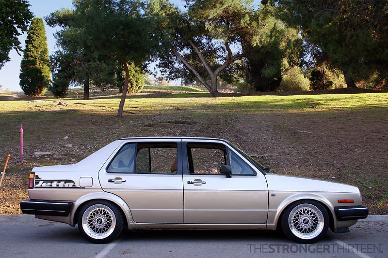 Retro VW MK2 Jetta Side Stripes Decal | The Stronger Thirteen