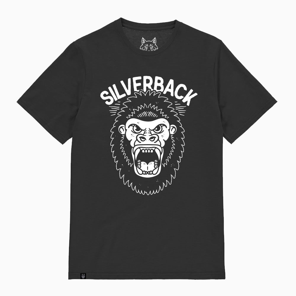 Silverback Gorilla T-Shirt Organic Cotton | Tiny Print Shop