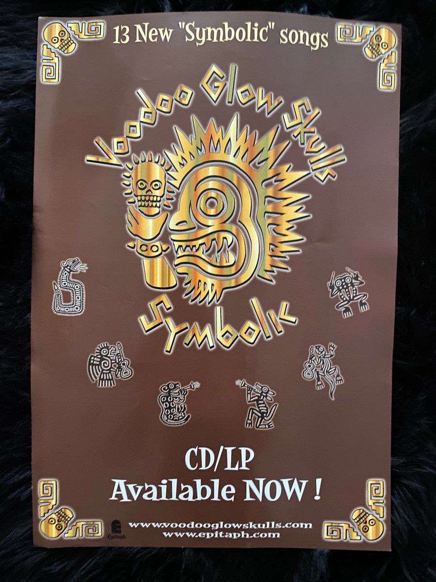 Voodoo Glow Skulls — Original Symbolic Promo Poster