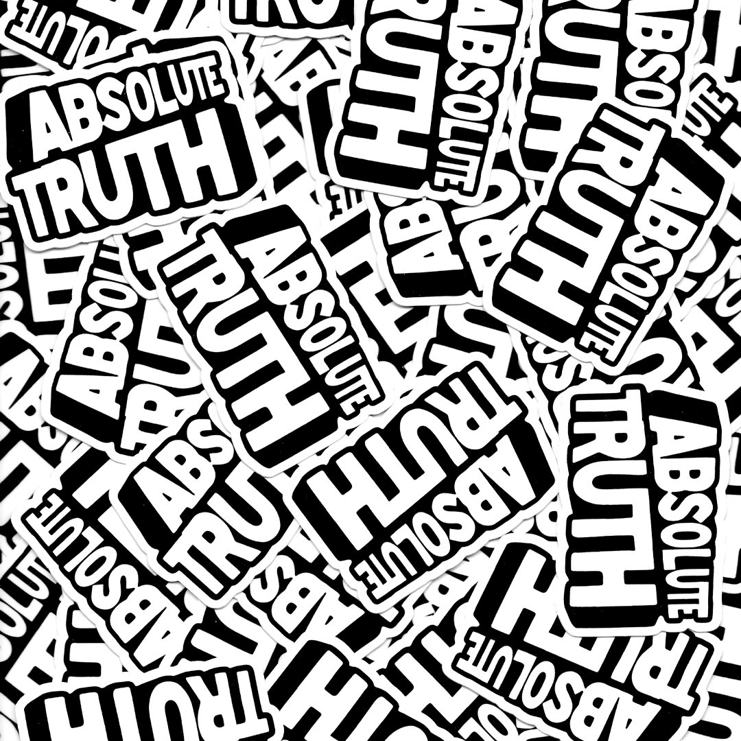 Absolute Truth Logo Sticker | Absolute Truth Zine