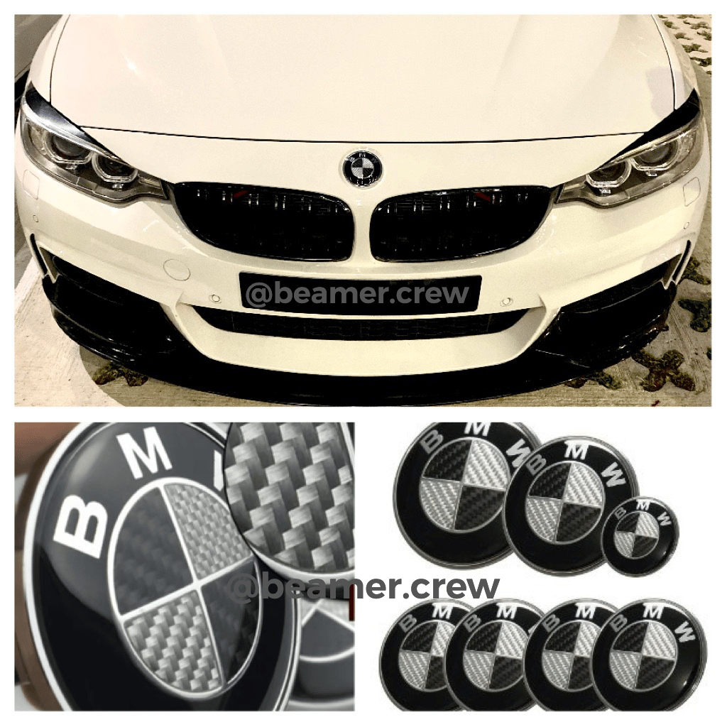 BMW ALTERNATE CARBON FIBRE EMBLEMS | beamer.crew