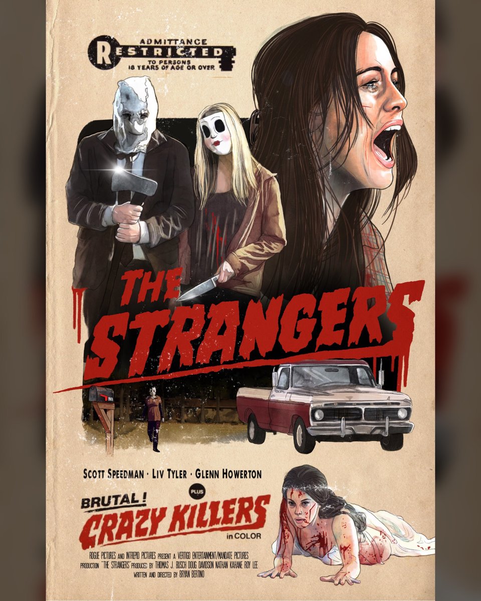 The Strangers Poster | Shawn Mansfield Art