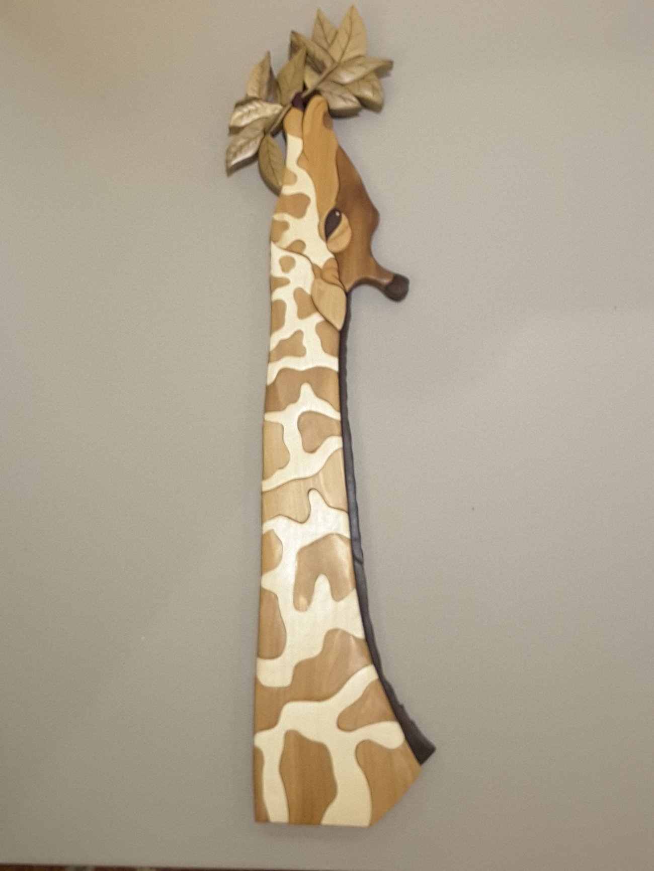 Stretching Girafee | Piece by Piece Intarsia