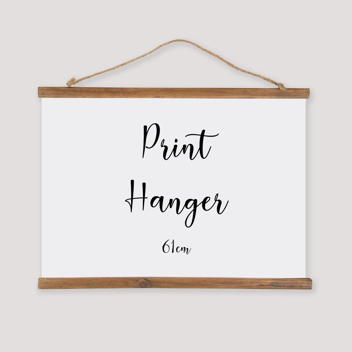 Wooden Print Hanger - 61cm | Little Prints Charming