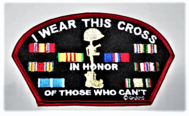 All Veteran Battlefield Cross Patch | Command Headquarters