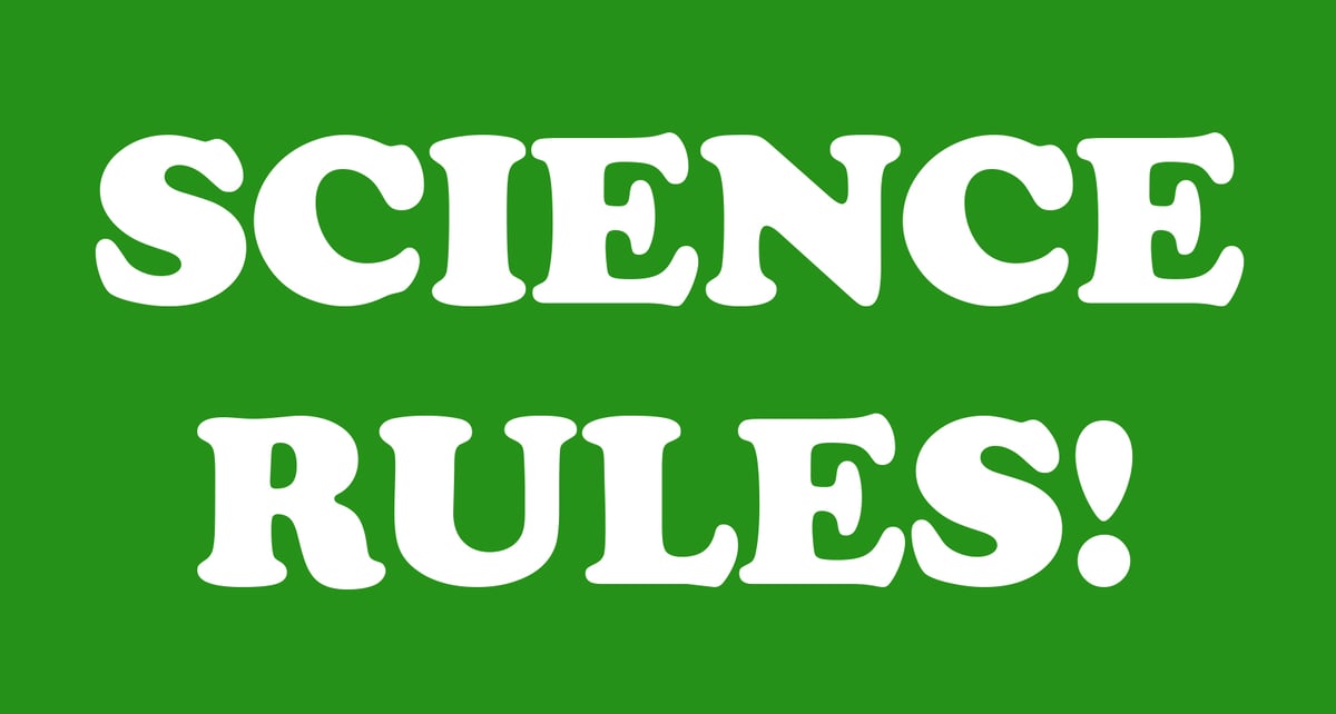 Science Rules! Sticker | Dellarious