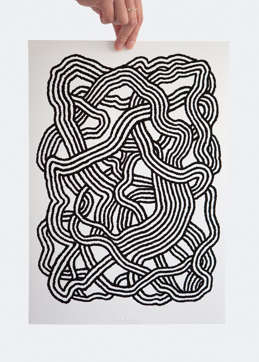 Thread - Print | de la Jardin