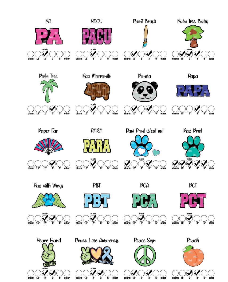 Catalog: Shape P | KraftyKambri