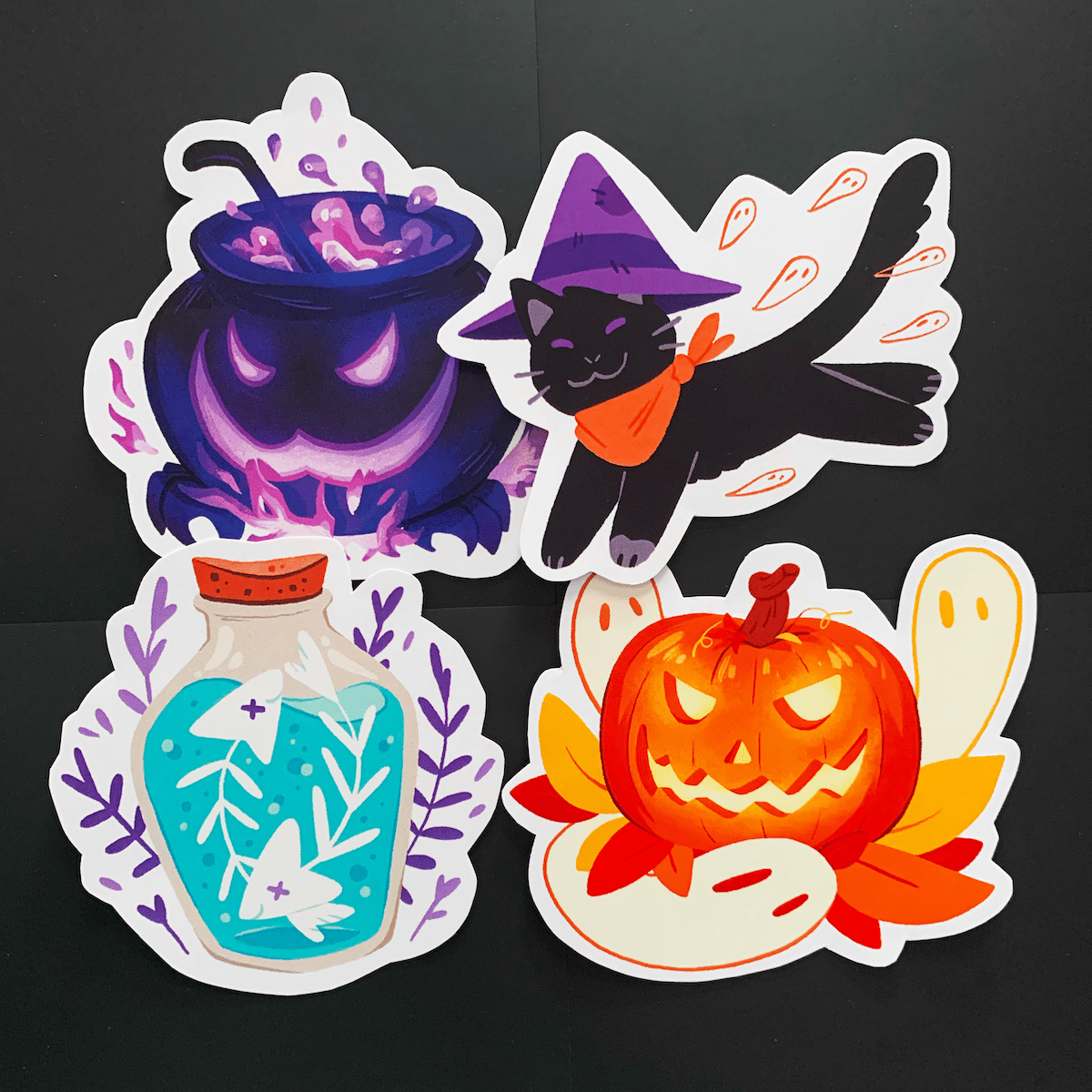 Spooky Sticker Set | DORIANA PRESSACCO ILLUSTRATION