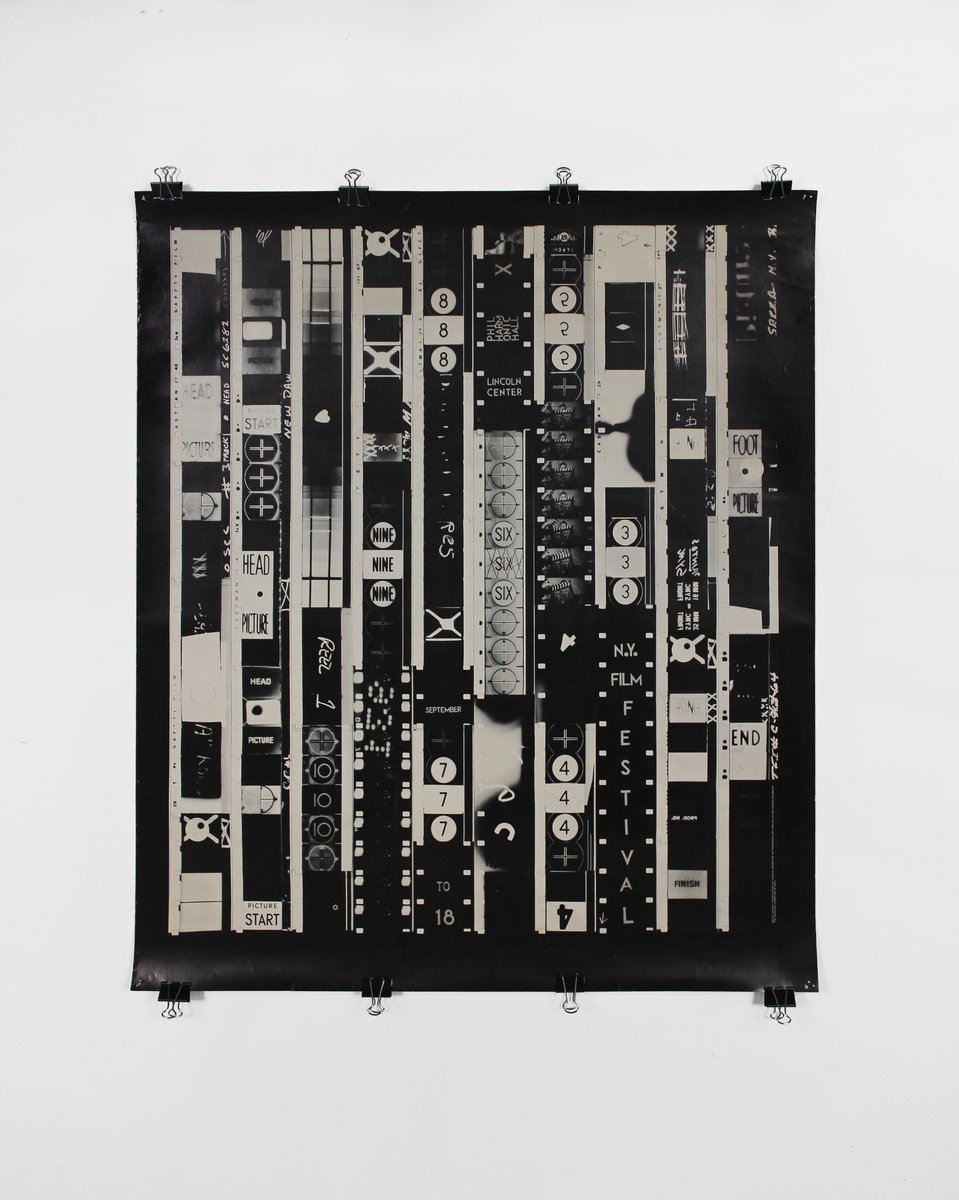 Original Offset lithograph poster "Ten Second Film" Bruce Conner - New ...