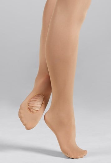 Convertible Dance Tights - Lt.Suntan | 2XS