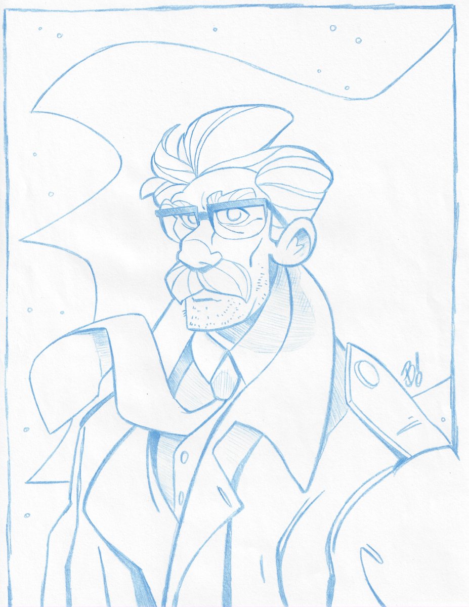 Commissioner Gordon Drawing | davebardin