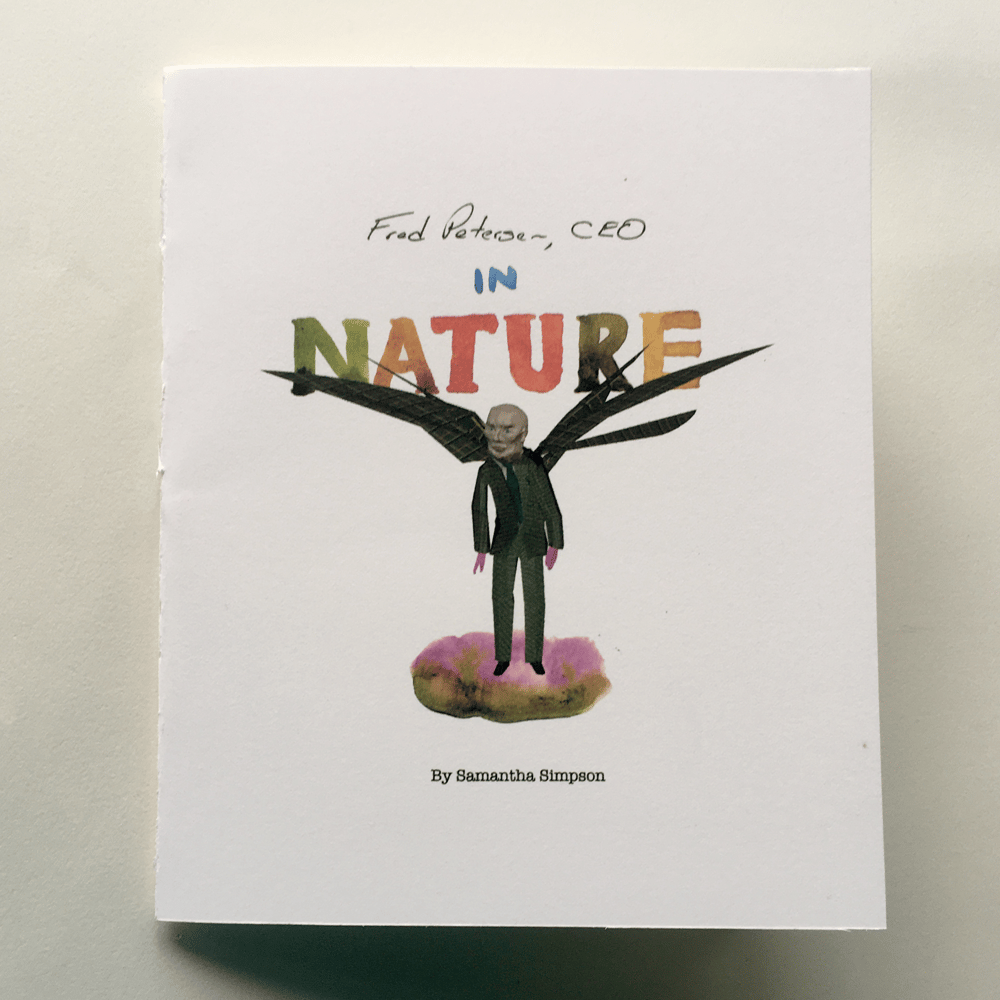 Fred Peterson, CEO in Nature Book / Samantha Simpson Fred Peterson, CEO in Nature Book / Samantha Simpson