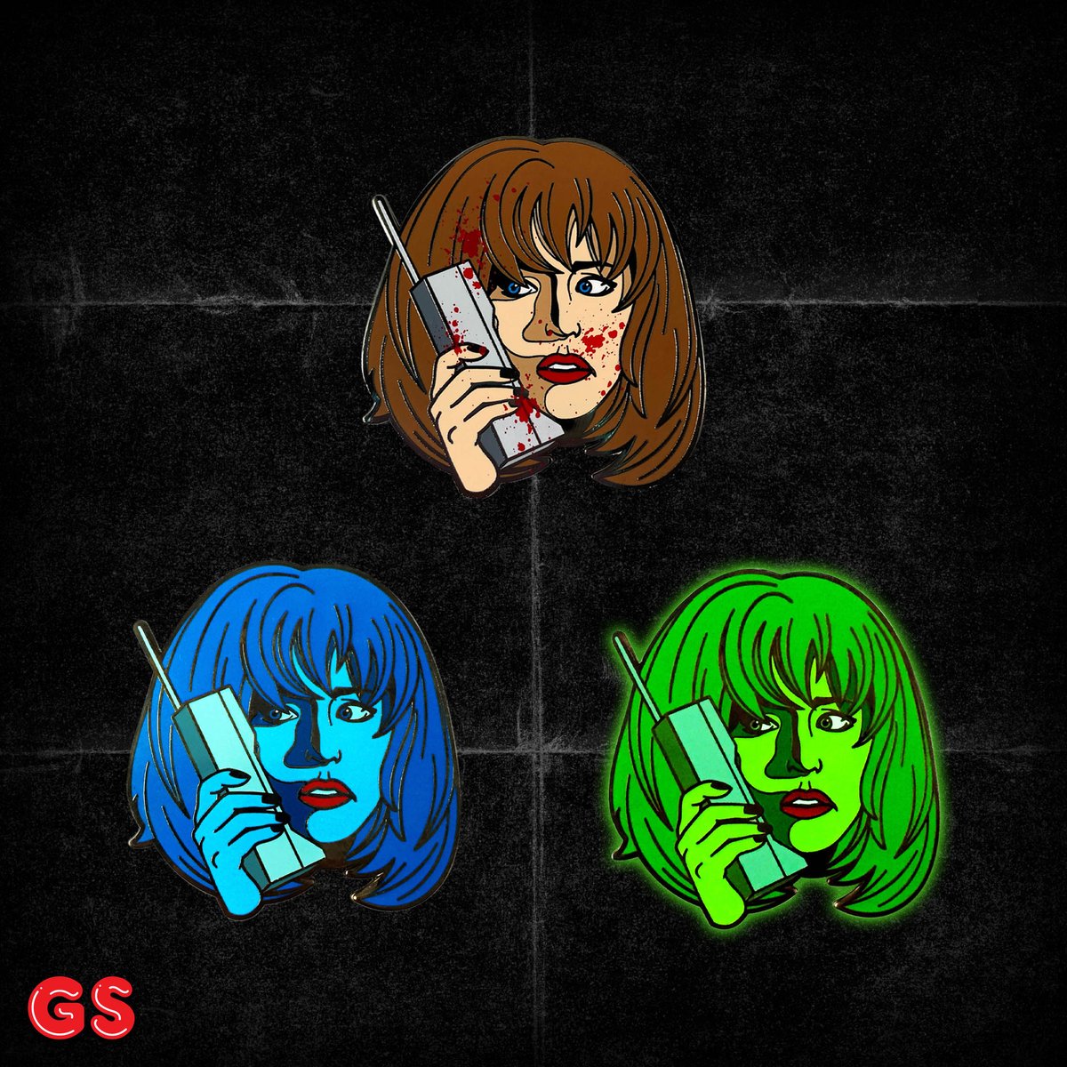 GutterShakes — Gale Weathers Hard Enamel Pin