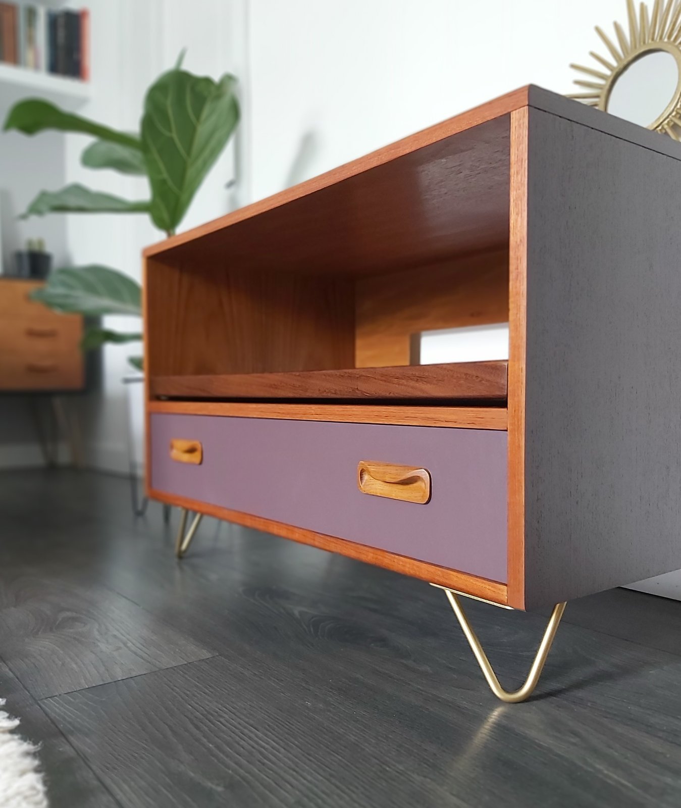 Teak tv stand g plan store