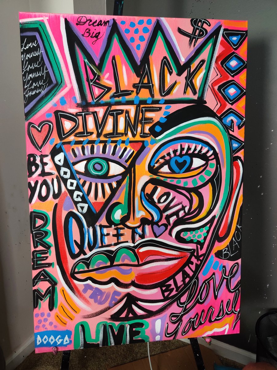 Divine - Canvas Print | DOOGA ART LLC