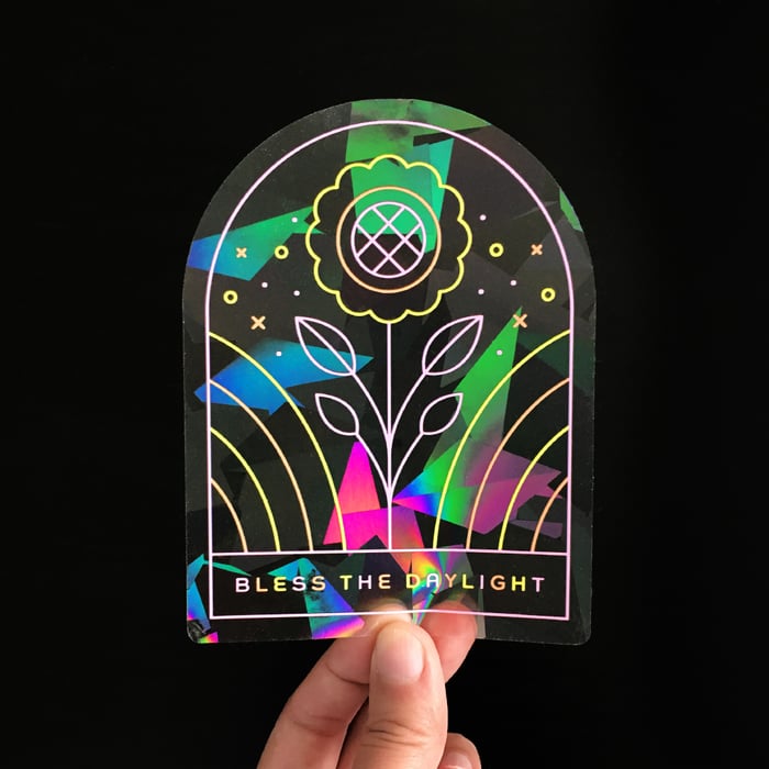 Bless The Daylight Suncatcher | Annlettering