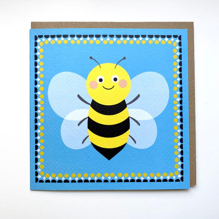 Bee Card | Little Prints Charming